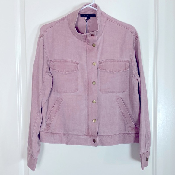 Jane and Delancey | Jackets & Coats | Jane Delancey S Moto Jacket Blush ...